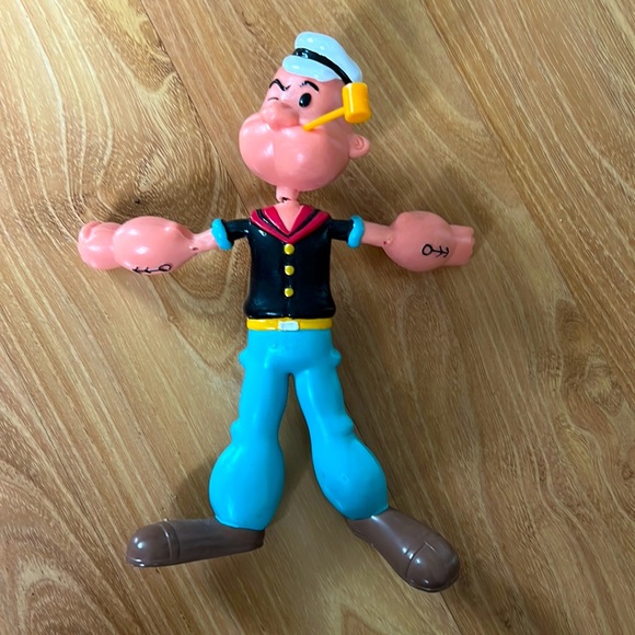 Vintage | Toys | Vintage Popeye The Sailor Man Action Figure | Poshmark